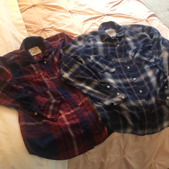 Mossimo Supply Co. | Tops | Target Flannel Bundle | Poshmark